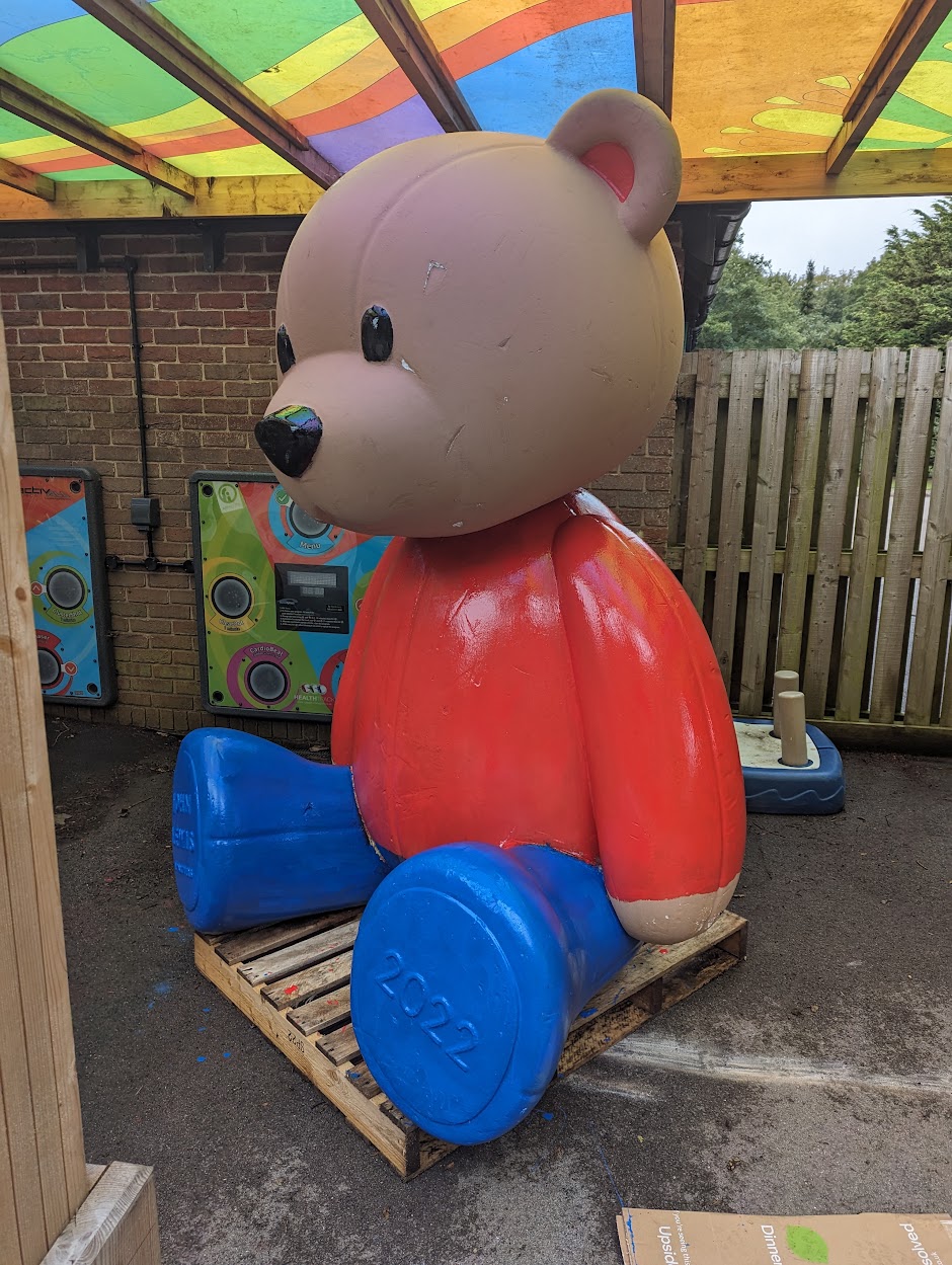 Swiss Re help us with a Pixie Woodland Trail and some rather large ...